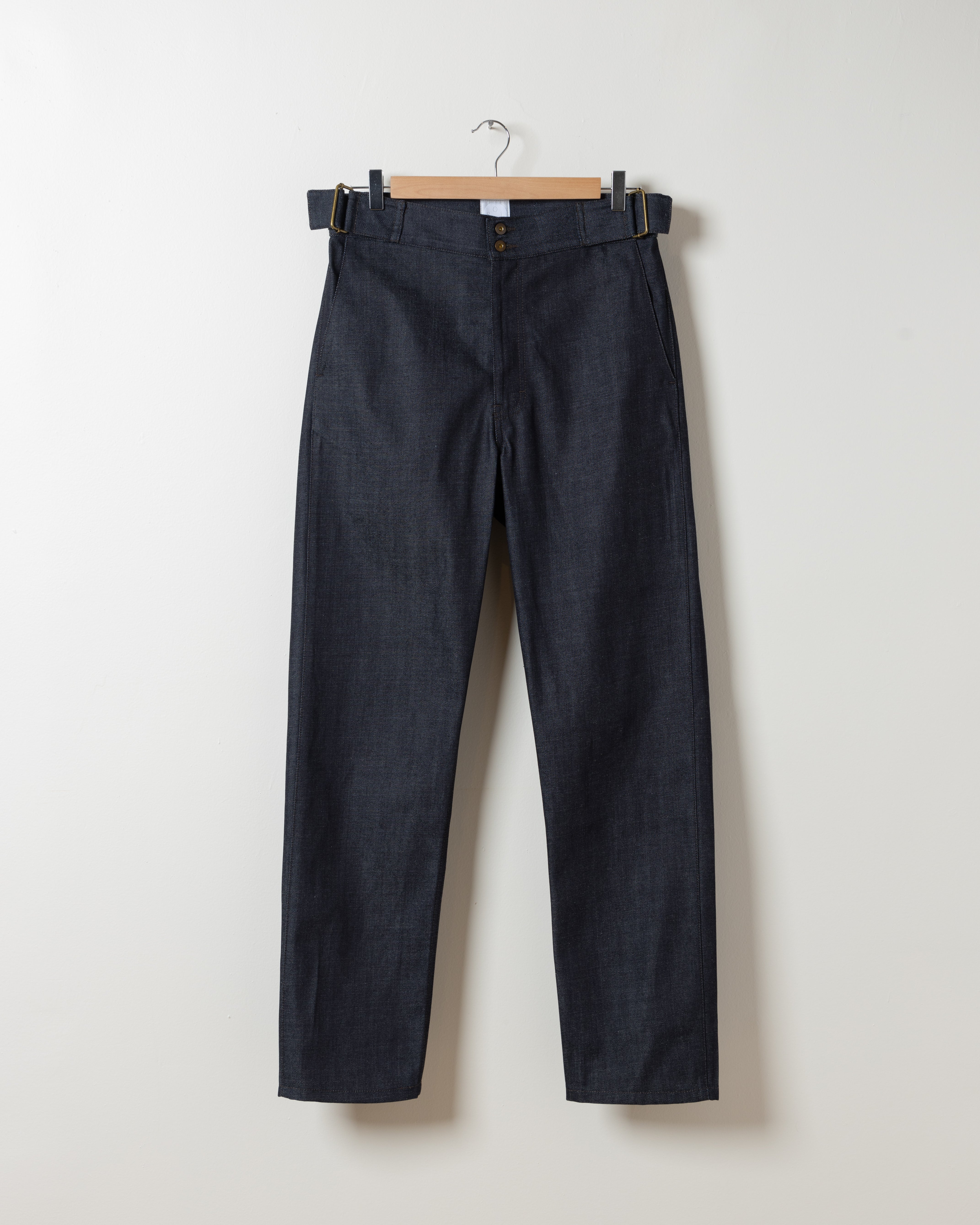 The Denim Trouser in Raw Indigo – School of Thought